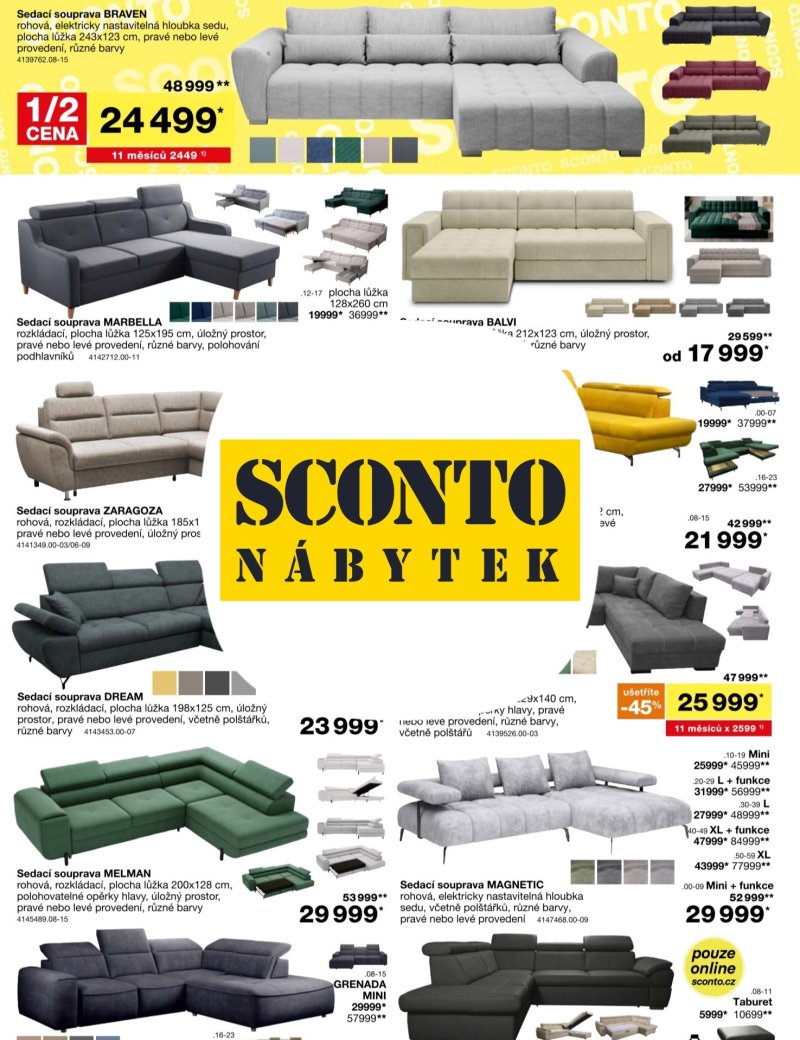 SCONTO Nábytek s.r.o. (Hradec Králové, Pražské Předměstí), IČO 25723944 ...